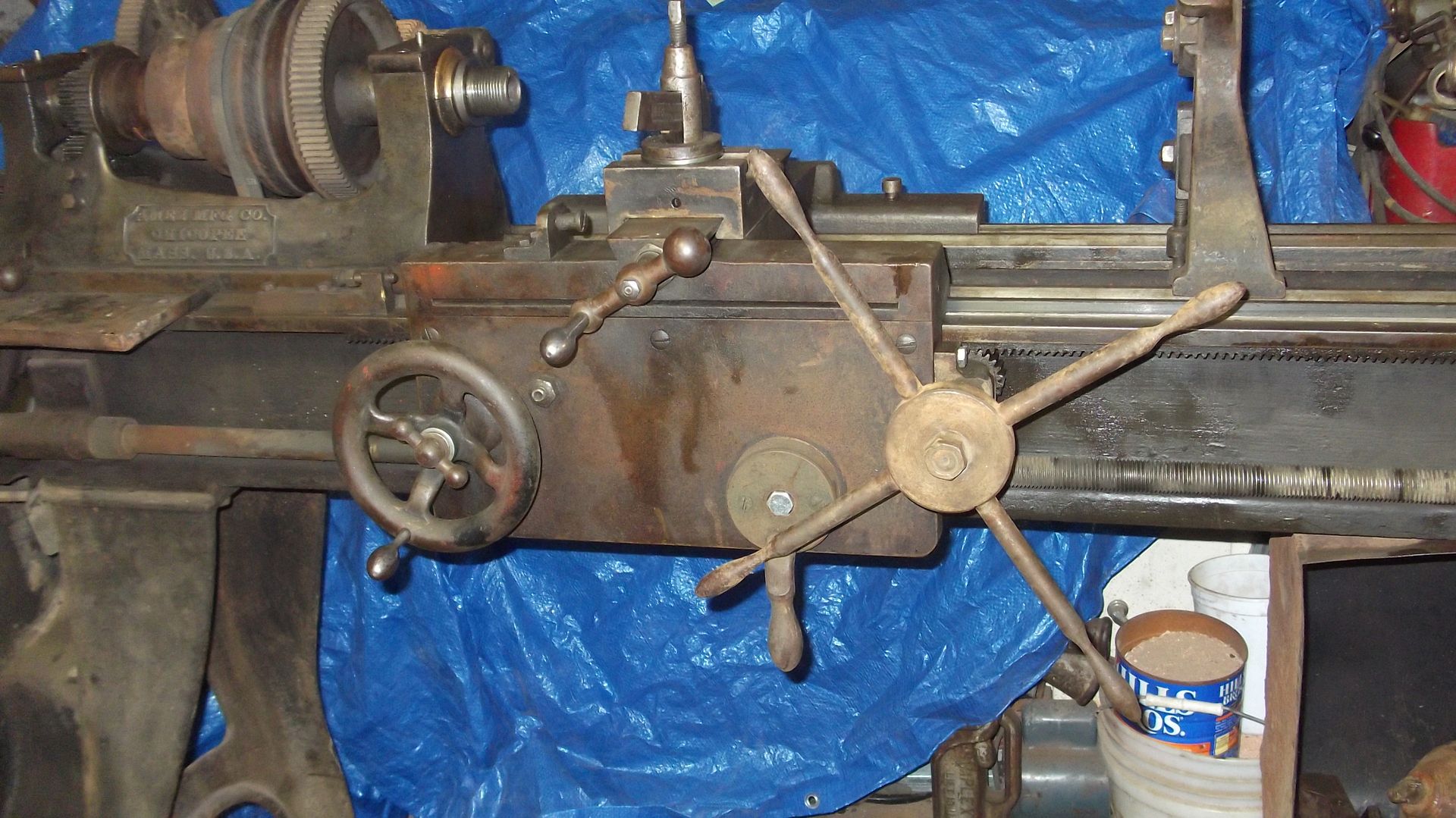 Turn of the Century Ames Lathe, Chicopee, Mass | Antique Tractors Forum